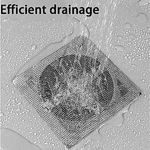 Einweg Filterflicken for Drain, Disposable Filter Patches for Drain Shower, Disposable Drain Covers for Shower, Bathtub Drain Filter Patch,Floor Drain Cover,for Bathroom,Kitchen (30PCS)