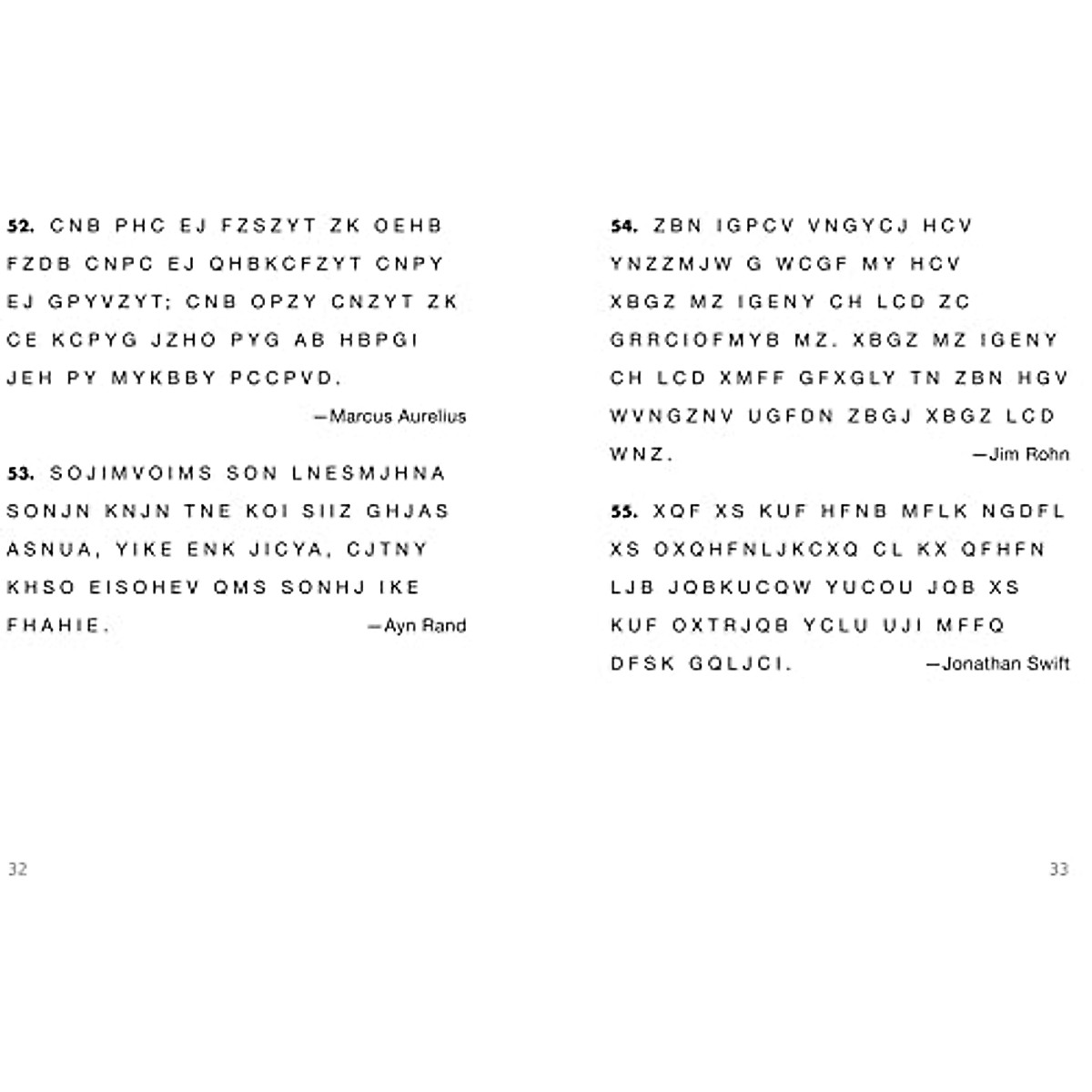 Large Print Cryptograms #3