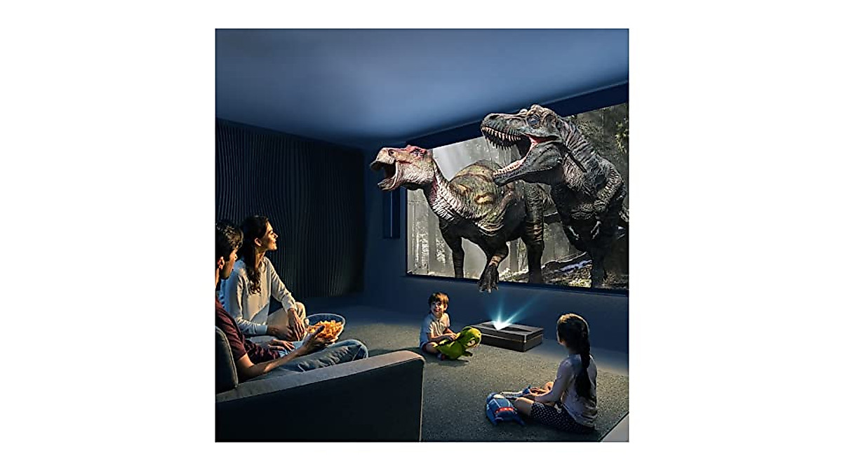 DINOY 4K Laser Projector – Ultra Short Throw 3D Home Theater