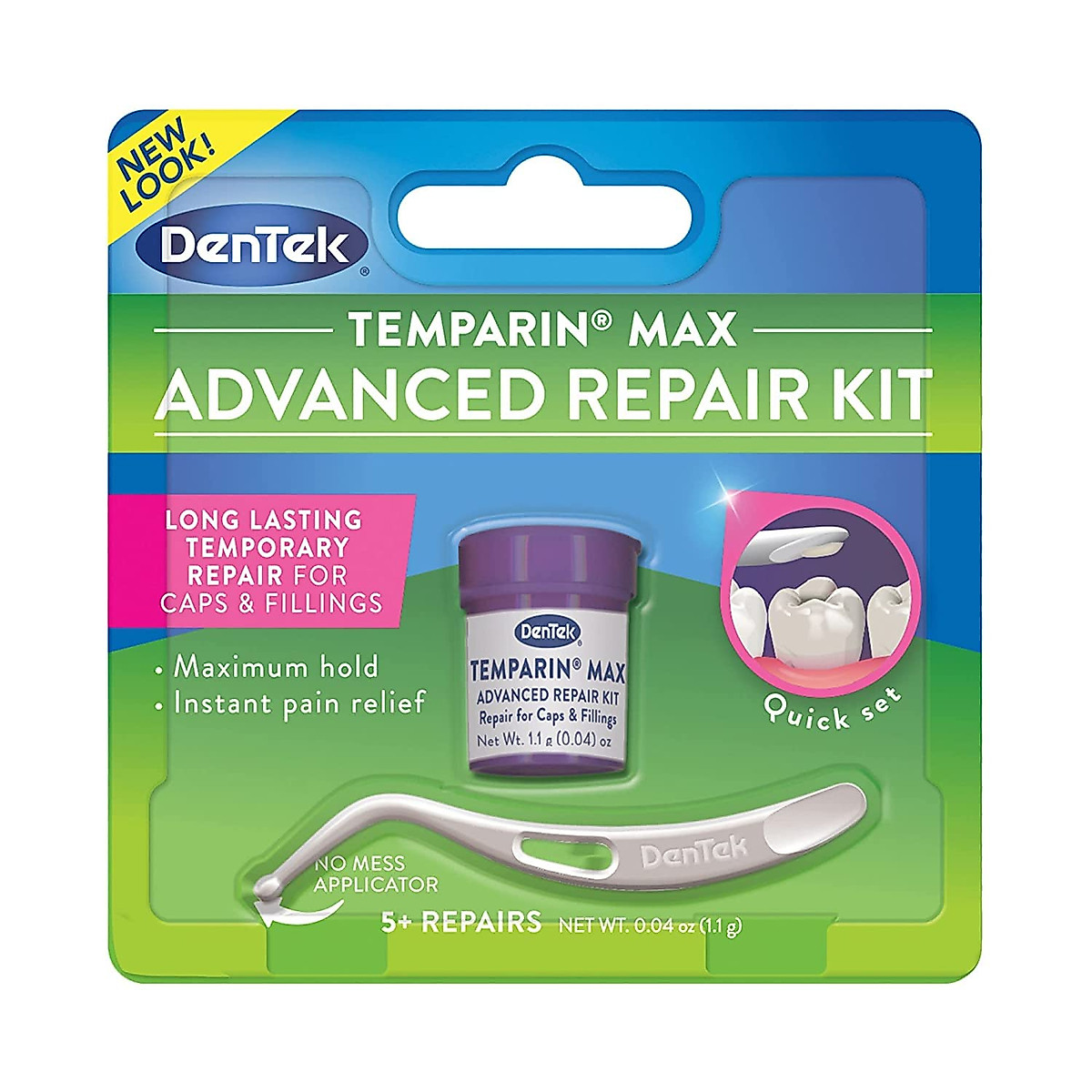 DenTek Temparin One Step Lost Filling Repair 1 Each
