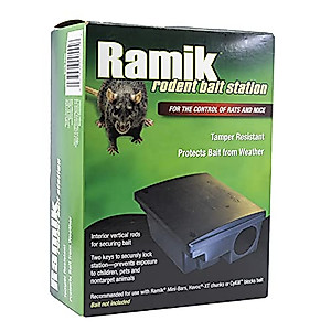 Neogen 000550 Rodent Bait Station, Black