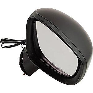 Kool Vue Driver & Passenger Side Power Heated Mirrors for Chrysler Pacifica 2017-2019 Without Signal Light & Blind Spot Monitor Paintable For Models Without One Touch Open/Close Feature