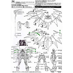 Decals Decal for Hobby MG Deathscythe 1/100 Scale