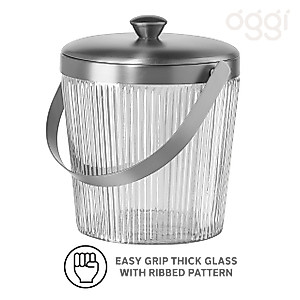 Oggi Ice Bucket, Stainless Steel
