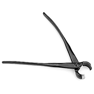 Manganese Steel Alloy Sharp Blade Round Edge Knob Cutter,Bonsai Concave Branch Cutter, Gardening Concave Pruner, Concave Knob Branch Cutter Garden Bonsai Tools(210mm), Bonsai Concave Branch Cutt