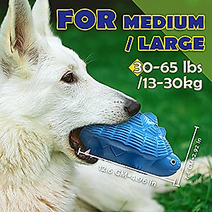 YILAKO Dog Toys for Aggressive Chewers, Heavy Duty Tough Dog Toy for Large Dogs, Indestructible Squeaky Dog Toys