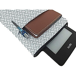 Weave Pattern Book Sleeve - Book Cover for Hardcover and Paperback - Book Lover Gift - Notebooks and Pens Not Included