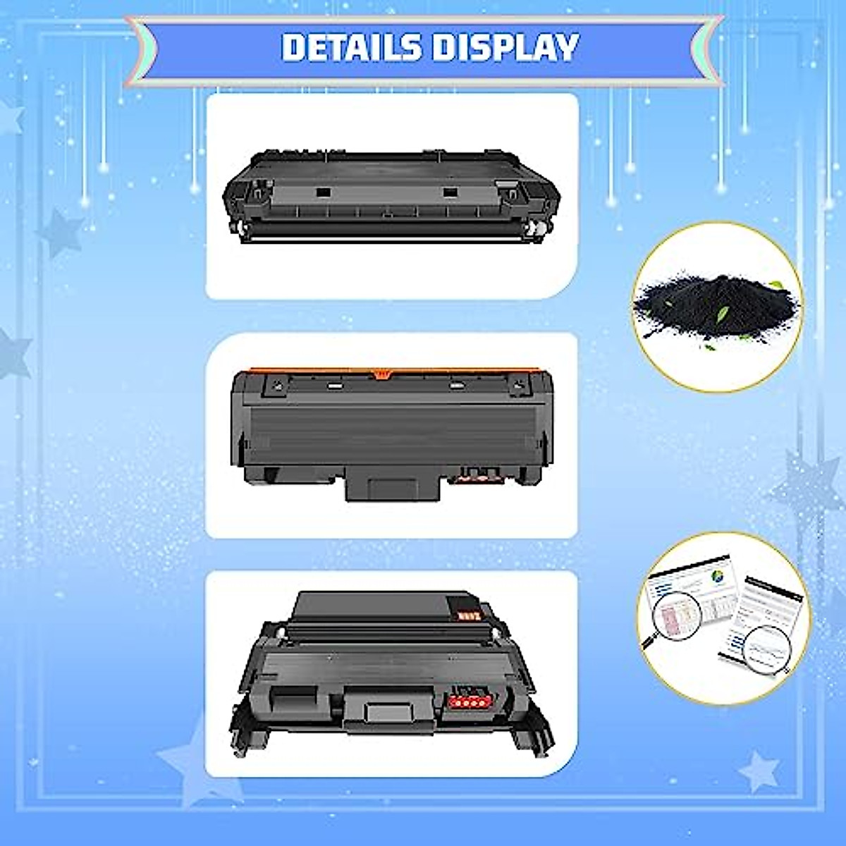 SU832A (MLT-D116L) Black High Yield Toner Cartridge MLTD116L Compatible for Samsung Xpress M2625D M2825DW M2835DW M2875DW M2875FD M2875FW M2885FW Black*1