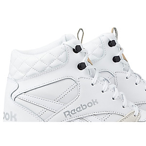 Reebok Women's BB4500 Hi High Top Basketball Shoe, Wedge Heel/White/Chalk/Sahara, 10