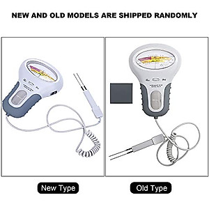 2 in 1 Ph Meter Salt Water Tester for Pools, Water Quality Chlorine Tester, Portable Digital Moisture Meter, Ph Tester Chlorine Tester for Pool Monitoring System