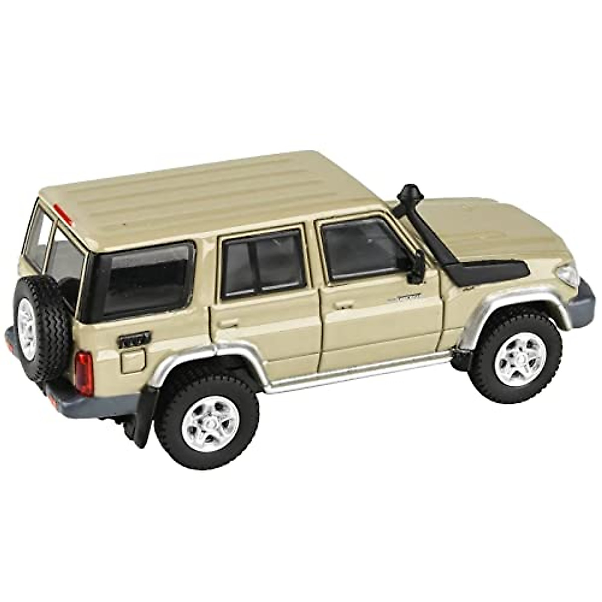 Toy Cars 2014 Land Cruiser 76 Sandy Taupe Tan 1/64 Diecast Model Car by Paragon Models PA-55316