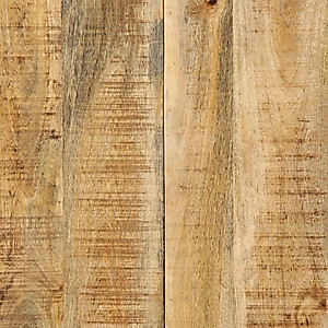 YPWRENH Cocktail Table Kitchen End Table Dining Table 55.1"x27.6"x29.5" Solid Mango Wood for Dining Room, Kitchen or Living Room