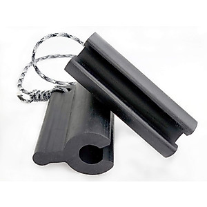 MOTO-STOP transom saver 4 13/16" Trim Rod Spacing skeleton - 2 piece. For motors with 2 trim rods, kit includes steering clips and a canvas bag.