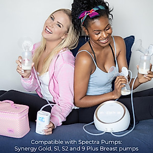 Spectra - Bottle Adapter for Narrow Baby Bottles - Compatible with Breast Shield for Spectra Milk Pump