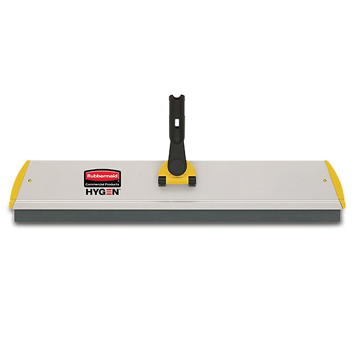 Rubbermaid Commercial Microfiber Quick Connect Frame, Squeegee, 24 Inch Width x 4 1/2 Depth, Aluminum, Yellow (Q570)