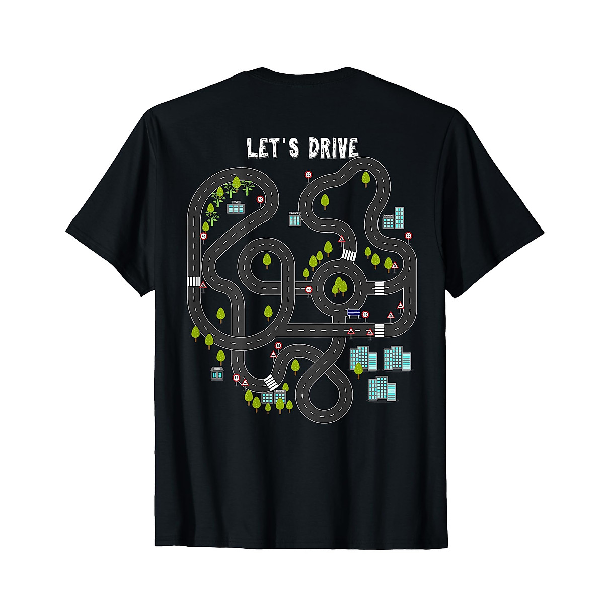 Play Cars on Daddys Back Gift for Dad Massage T-Shirt