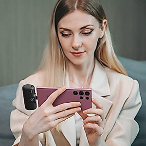 iWALK LinkPod Portable Charger, PD USB C Power Bank [2023 Upgrade] Small Fast Charging Docking Battery with LED Display Compatible with Samsung S23,S22,S20,S10,Note 20/10,LG,Android Phones, Black