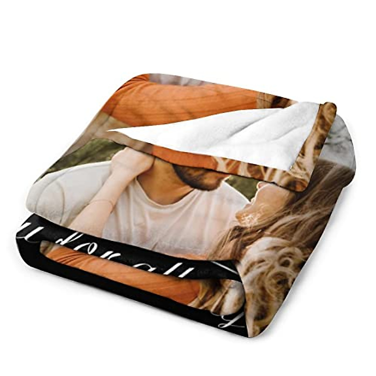 Custom Blanket, Custom Blankets with Photos: Made in USA, Personalized Blanket Memorial Gift 10 Photos Collage Customized Blankets, Throw Blanket for Family Lover Birthday Wedding Christmas-5 Sizes