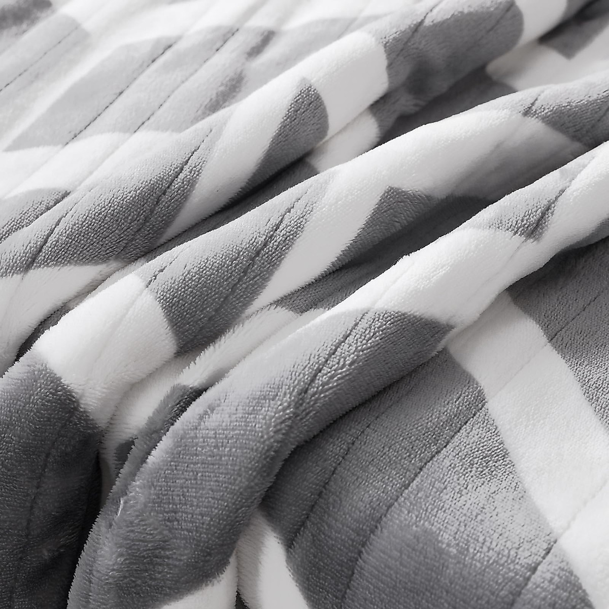 VENTIMI Electric Blanket Heated Throw, 50" x 60" Heated Blanket with 5 Heat Levels & 3 Hours Auto Off, Fast Heating Blankets with ETL & FCC Certification, Grey