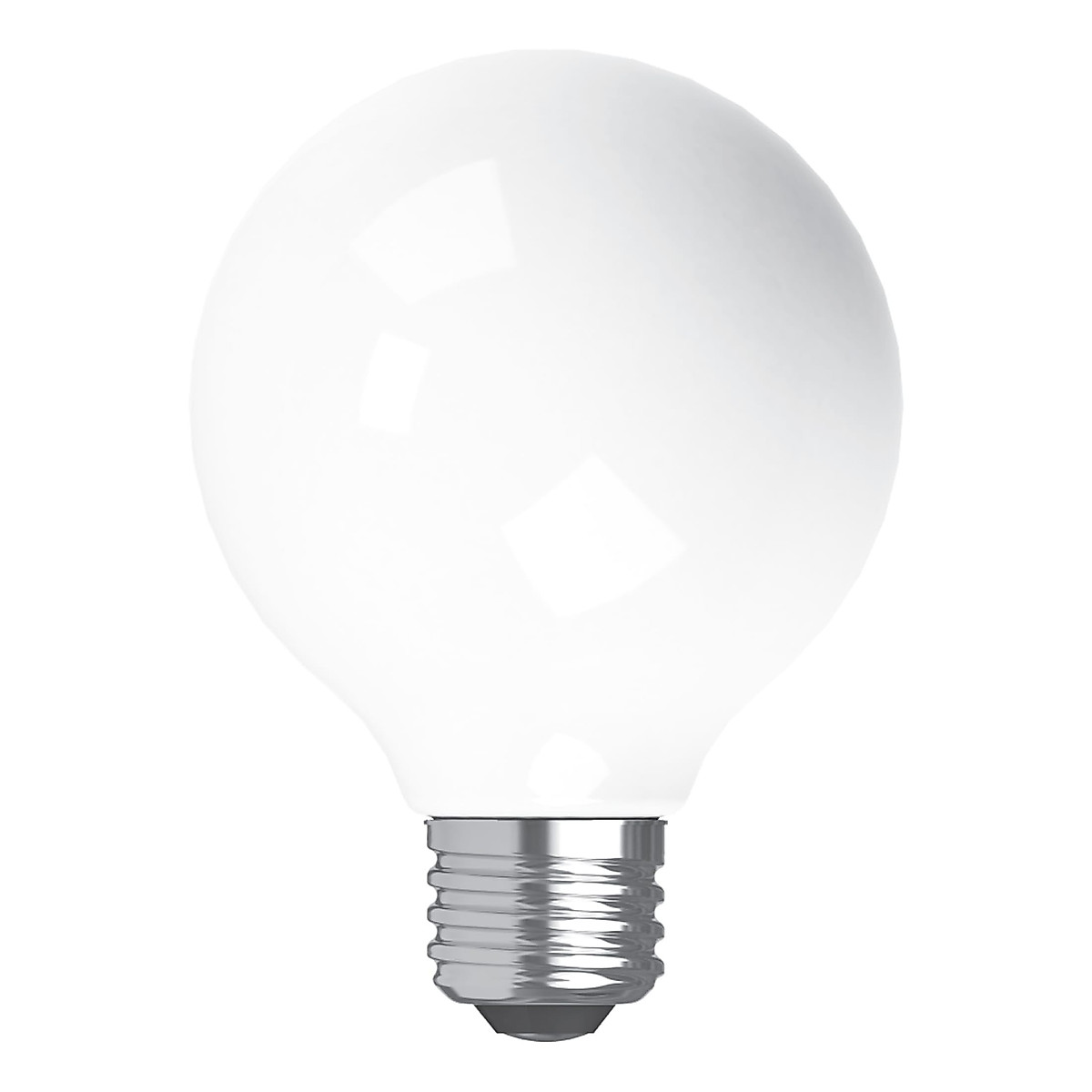 GE Relax LED Light Bulbs, 60 Watt, Soft White, G25 Globe Bulbs, Frosted, Medium Base (3 Pack)