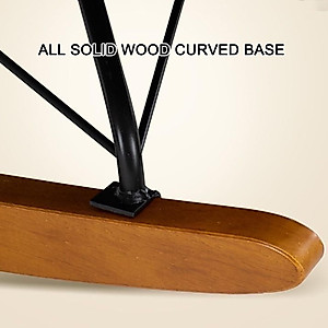 HARELA Outdoor Patio Rocking Chair, Padded Cushion Rocker Recliner Chair, Patio Rocker Recliner Chair for Balcony Front Porch Garden Living Room, Modern Lounge Chair (Color : Gray)