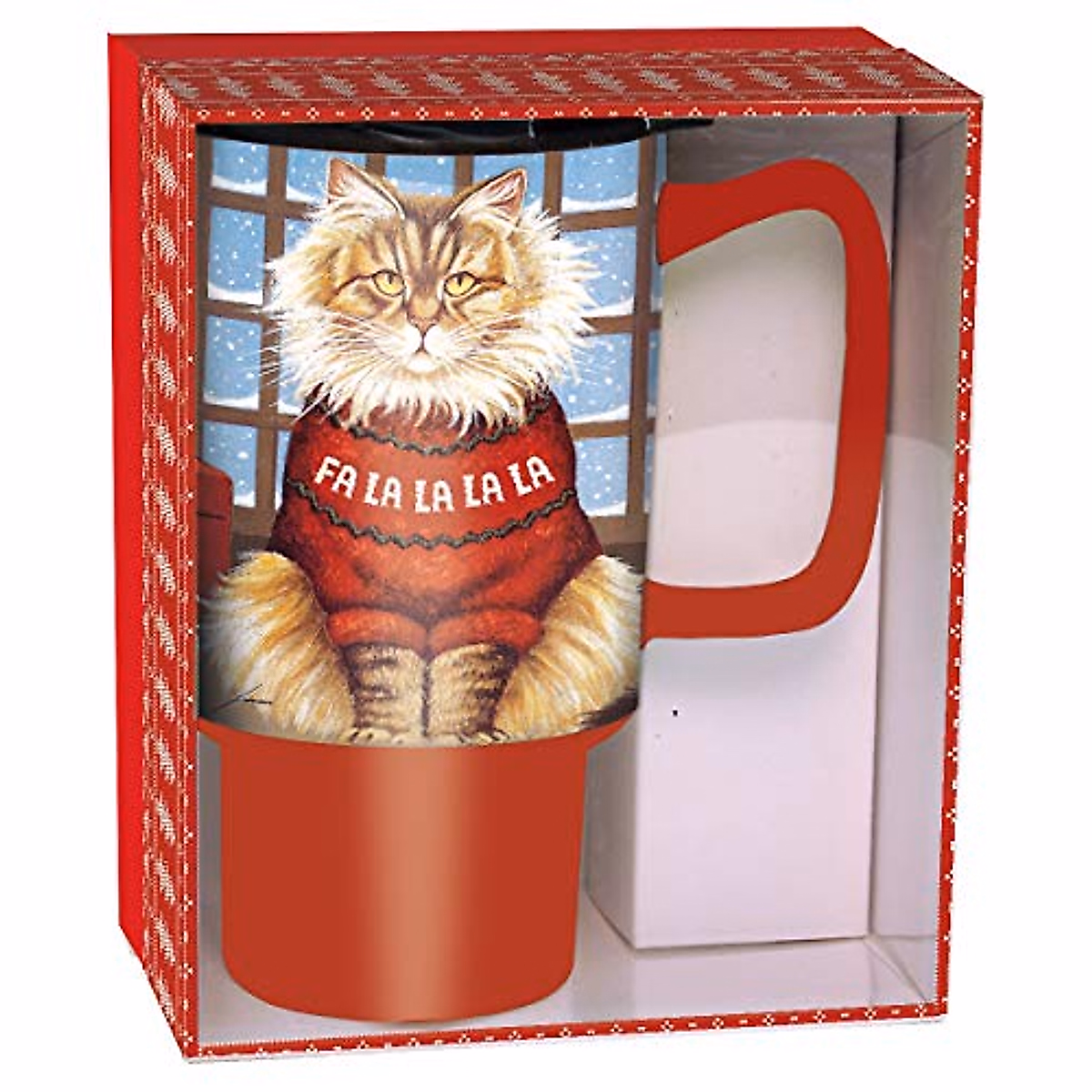 Lang Squeaky's Christmas Travel Mug , 18 oz, Multi