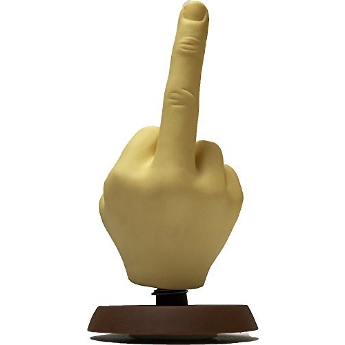 RMCTOYS Middle Finger Statue Hand | Joke Gifts Funny Gag for Adults | Office Novelty Toys | Desk Decoration Trophy Party Award Bobble Wobbler Paperweight