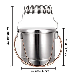 MyLifeUNIT Paint Brush Cleaner, Paint Brush Holder with Large Capacity Wash Tank and Removable Screen