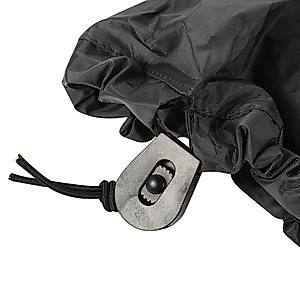 Alomejor Kayak Spray Skirt Adjustable Nylon Boat Canoe Surf Kayak Cockpit Cover for Length 90 95cm Width 50 55(Gray)