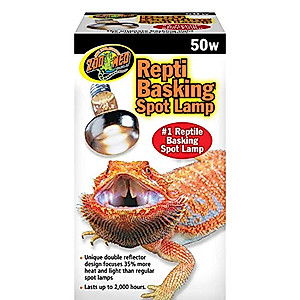 Zoo Med Repti Basking Spot Lamp Replacement Bulb 50 Watts - Pack of 3