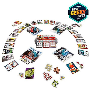 Marvel United, Award-Winning Superhero Cooperative Multiplayer Strategy Card Game Captain America Hulk, for Adults, Families and Kids Ages 14 and up