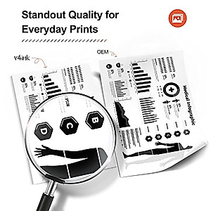 v4ink 4 Packs Compatible CF283X Toner Cartridge Replacement for HP 83X 83A CRG-137 for use in HP Laserjet Pro M201 M201dw M201n MFP M225 M225dn M225dw M225rdn Series Printer