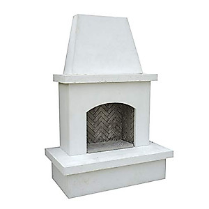 Contractor's Model Outdoor Fireplace | American Fyre Designs (Vented)