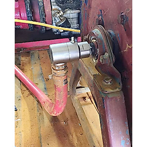 ½ inch FXF Heavy Duty Hose Reel Swivel with Grease Zerk for Home and Industrial Steel Hose Reel Replace 5024-Ni-AL 9SS8FP50XFP50-Ni-AL