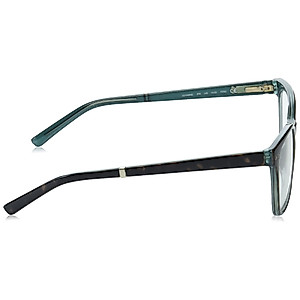 Kate Spade New York Women's Kate Spade Female Optical Style Joyanne Rectangular Reading Glasses, Havana Blue/Demo Lens, 52mm, 16mm + 2.5