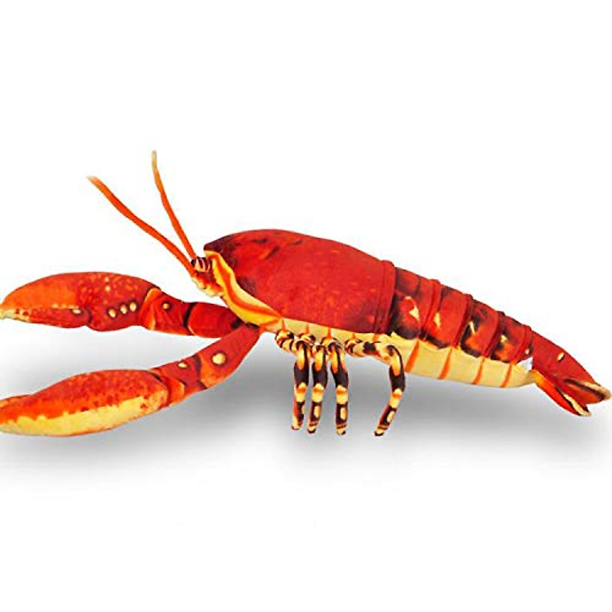 Ruzucoda Realistic Stuffed Lobster Cute Dolls Plush Animal Toys Red 12 Inches