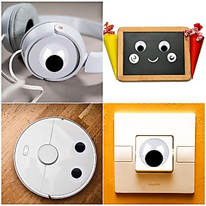 DECORA 2 Inch Wiggle Googly Eyes with Self Adhesive Set of 24