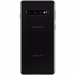 Samsung Galaxy S10, 128GB, Prism Black - Unlocked (Renewed)