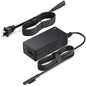 POWSEED Surface Pro 12V 2.58A Tablet AC Adapter Power Supply Laptop Charger for Microsoft Surface Pro 4 i5 i7 Surface Pro 5 Pro 3 Wall Charging Cable Cord 10Ft