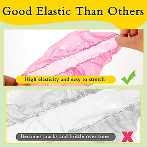 Plastic Elastic Bowl Covers Reusable Fresh Keeping Bags Food Covers Stretch Plastic Wrap Elastic Food Storage Covers 3 Size