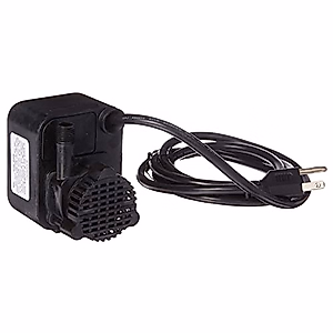 Little Giant PE-1 115 Volt, 1/125 HP, 170 GPH Epoxy Encapsulated Small Submersible Direct Drive Pump with 6 Ft. Cord, Black, 518200