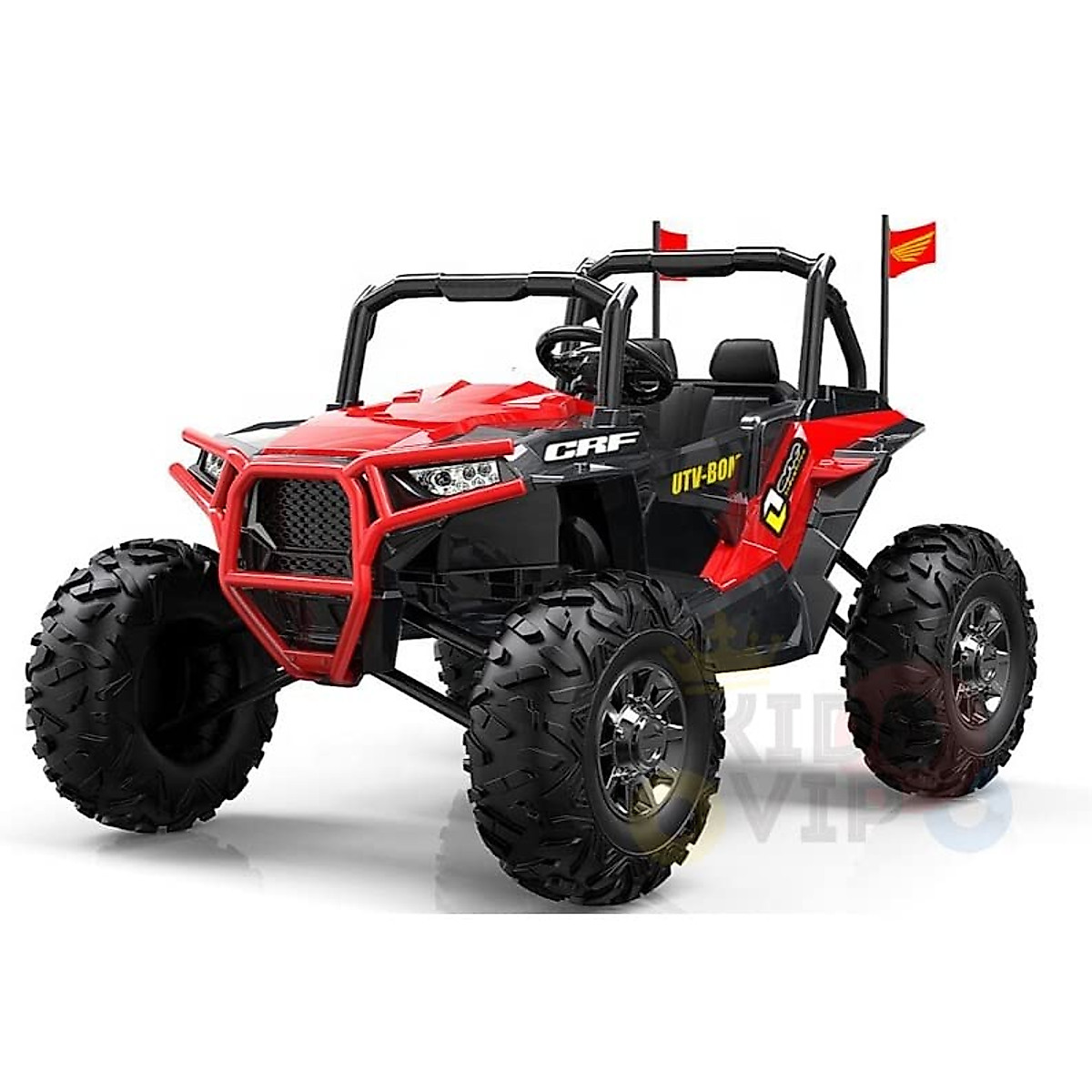 4X4 2022 Upgraded Kids Electric Ride on car RC Remote Power Wheel 24v XL Buggy Style Kids Ride on car RZR 2 Adjustable seats 24VOLT Rubber Tires Holds 160 lb mp3 Bluetooth 9 mph