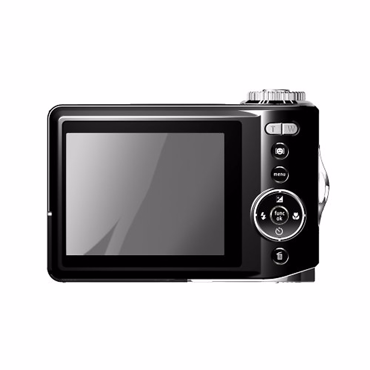 GE A830 8MP Digital Camera with 3x Optical Zoom (Black)