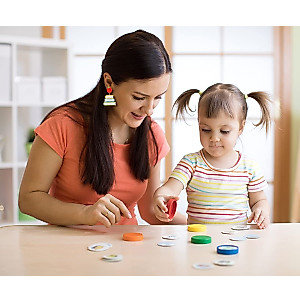 Teacher Earrings Beaded Dangle Earrings for Women Funny Teacher Apple Drop Earrings Teacher Appreciation Gift Back To School Jewelry (Book)