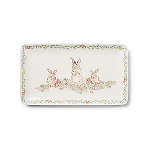 Sur La Table Easter Platter, White