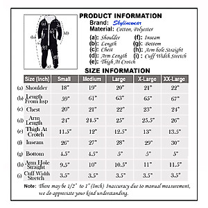 Mens Jumpsuit Non Footed Pajama Unisex One Piece Playsuit Adult Onesie With Hood Gray M