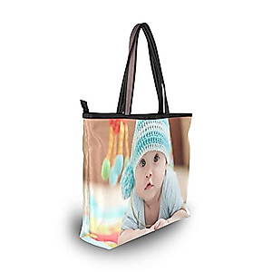 cooltfun Custom Tote Bag Customized Tote Purse Personalized Tote Bag,Custom Photo Tote Bag for Women