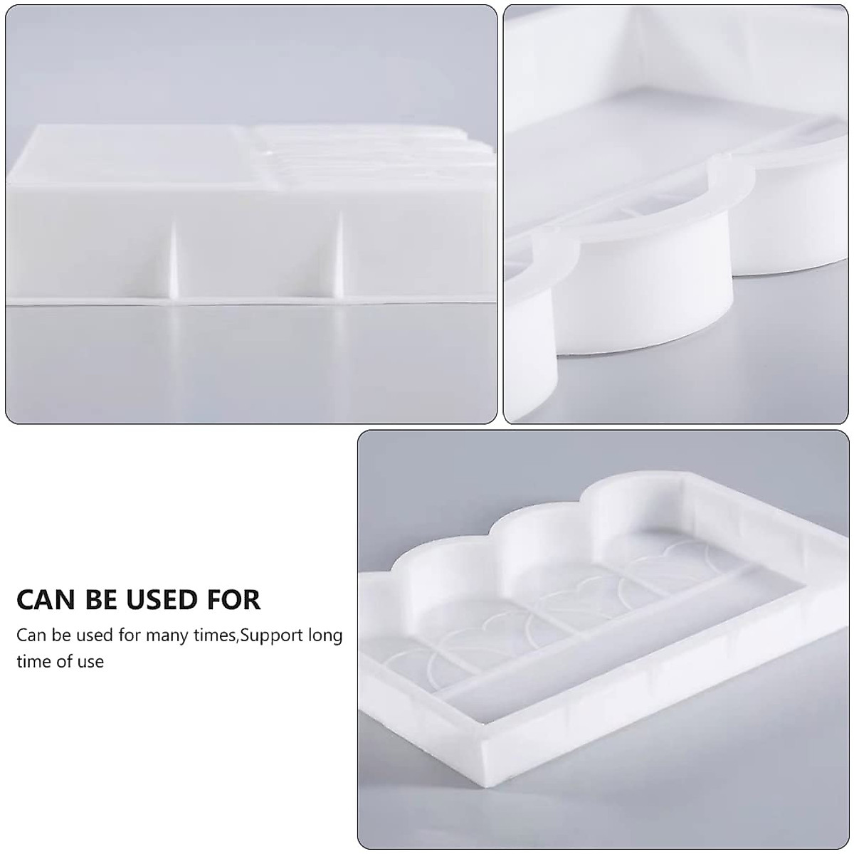 GANAZONO Cement Molds Fence Plastic Mold Concrete Brick Outdoor Cement Mould