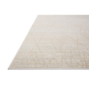 Loloi II Kamala Collection KAM-03 Natural/Mist 2'-7" x 12'-0" Runner Rug