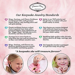 Sterling Silver October Simulated CZ Birthstone Ring for Baby, Girl or Pinky, Size 3